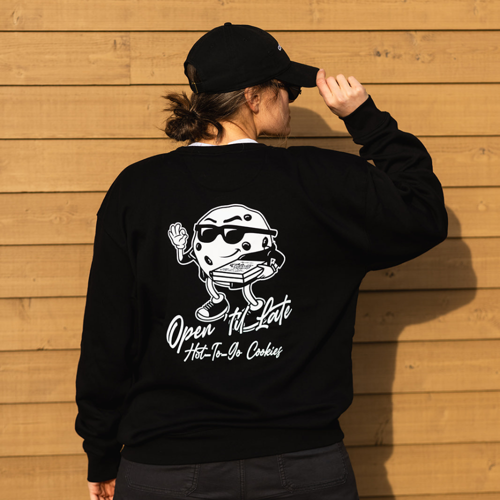 Open Till Late Crewneck – Blue Mountain Supply Co